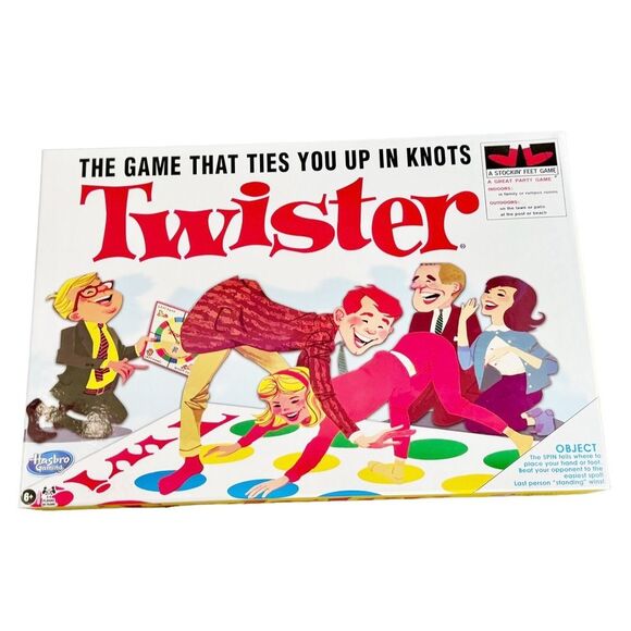 Hasbro | Toys | New Twister Vintage Style Kids Family Classic Party ...